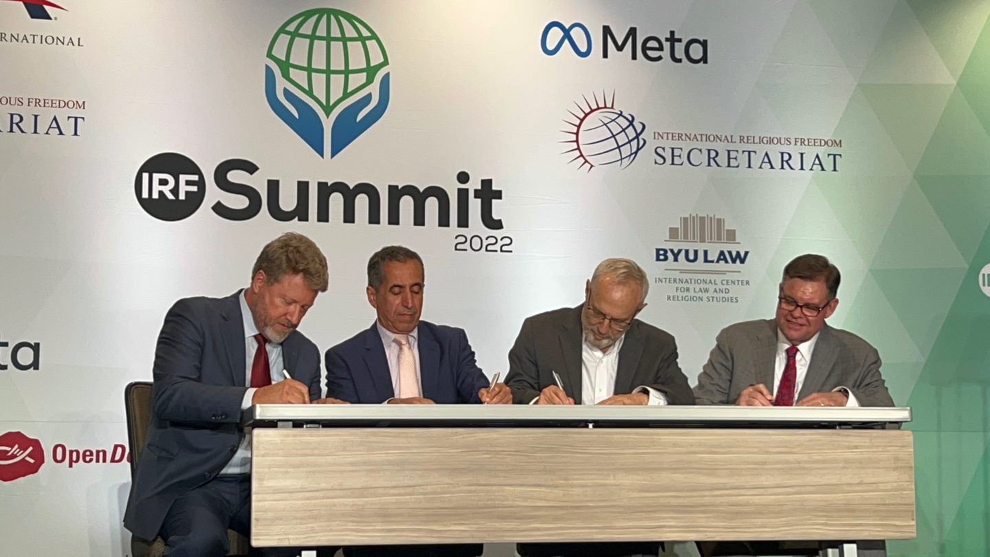 MFNN Signs Framework Agreement to Work in Doha with DICID, IRF ...