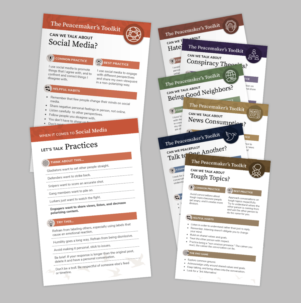 Peacemaker’s Toolkit – Multi-Faith Neighbors Network